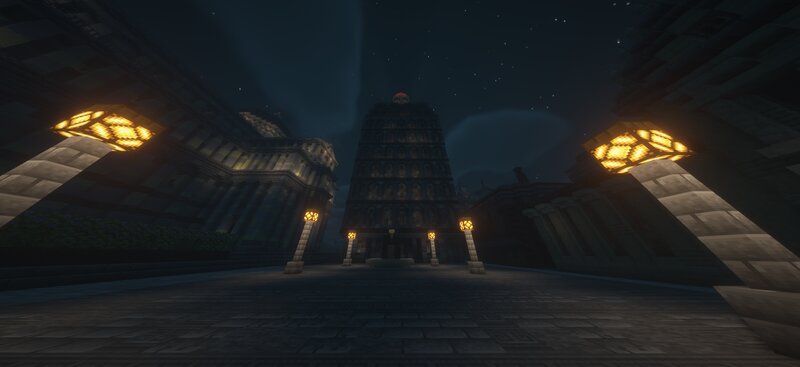 Continental - A multipurpose and modular Art Déco building Minecraft Map