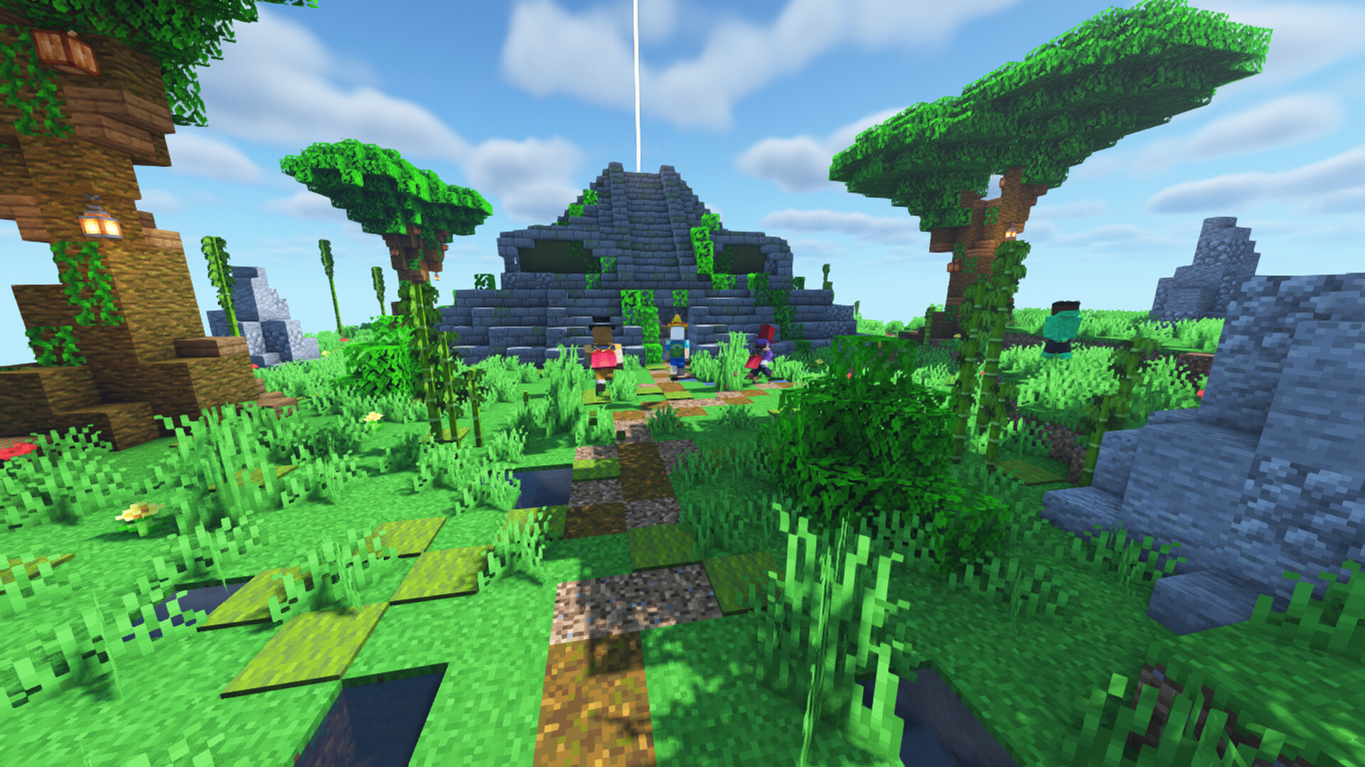 Jungle Temple Map | Natural Disasters Survival Minecraft Map