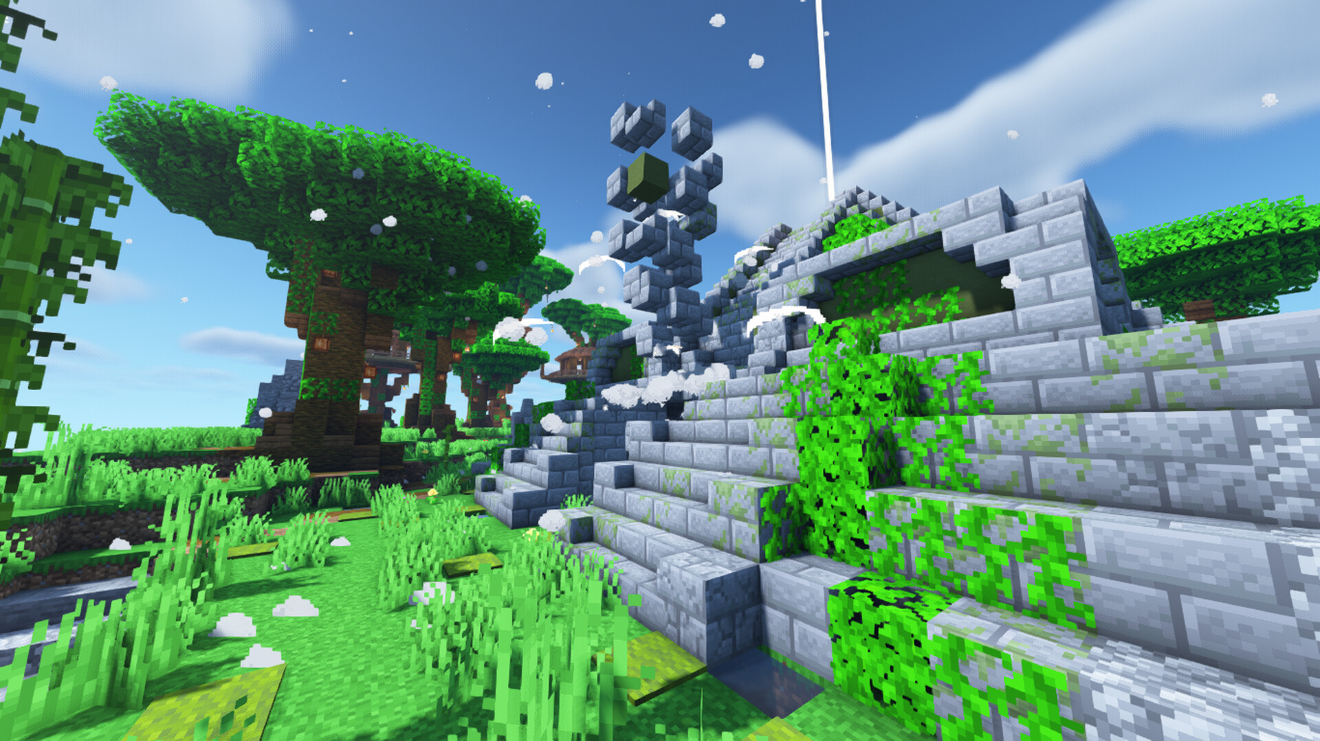 Jungle Temple Map | Natural Disasters Survival Minecraft Map