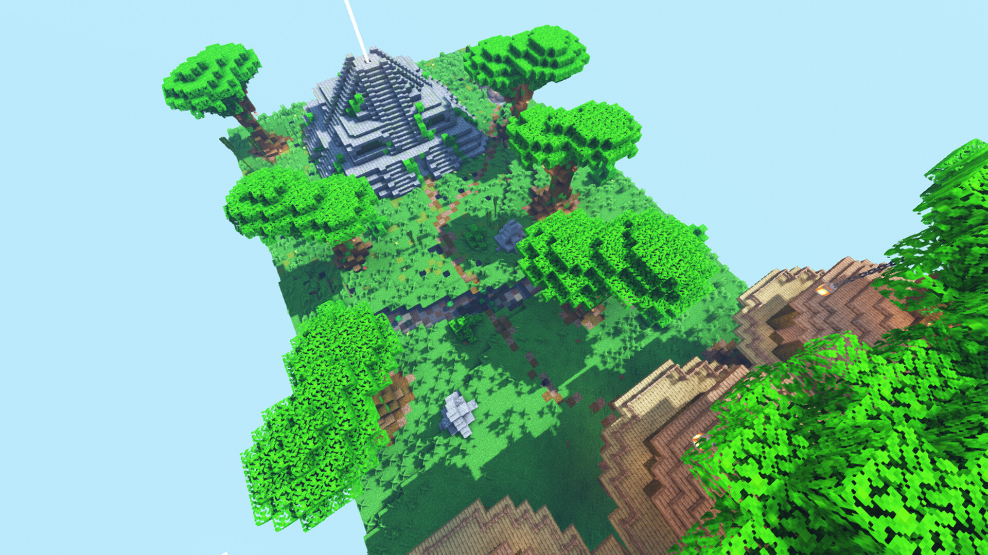 Jungle Temple Map | Natural Disasters Survival Minecraft Map