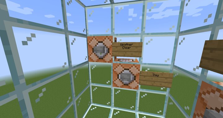 parkour version minecraft 21w05b update 4 players skyblocks Minecraft Map