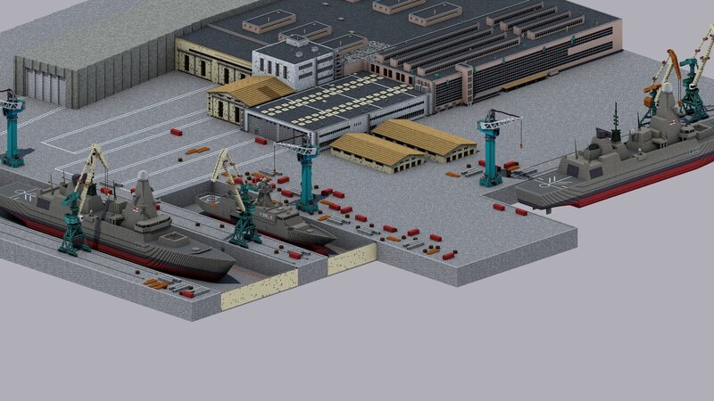 Shipyard Minecraft Map