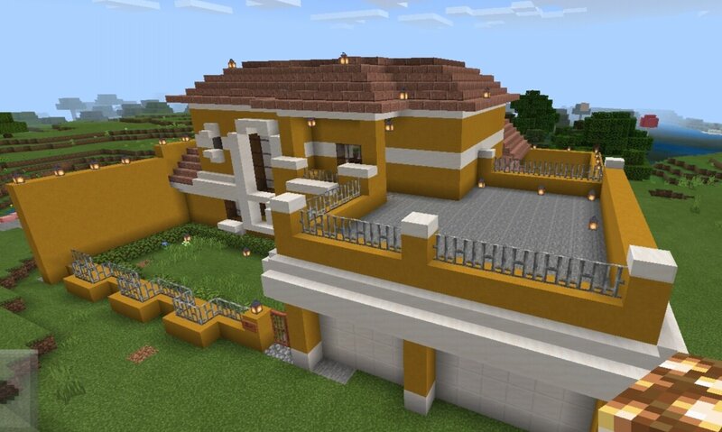 Corona Residence - Modern House Minecraft Map