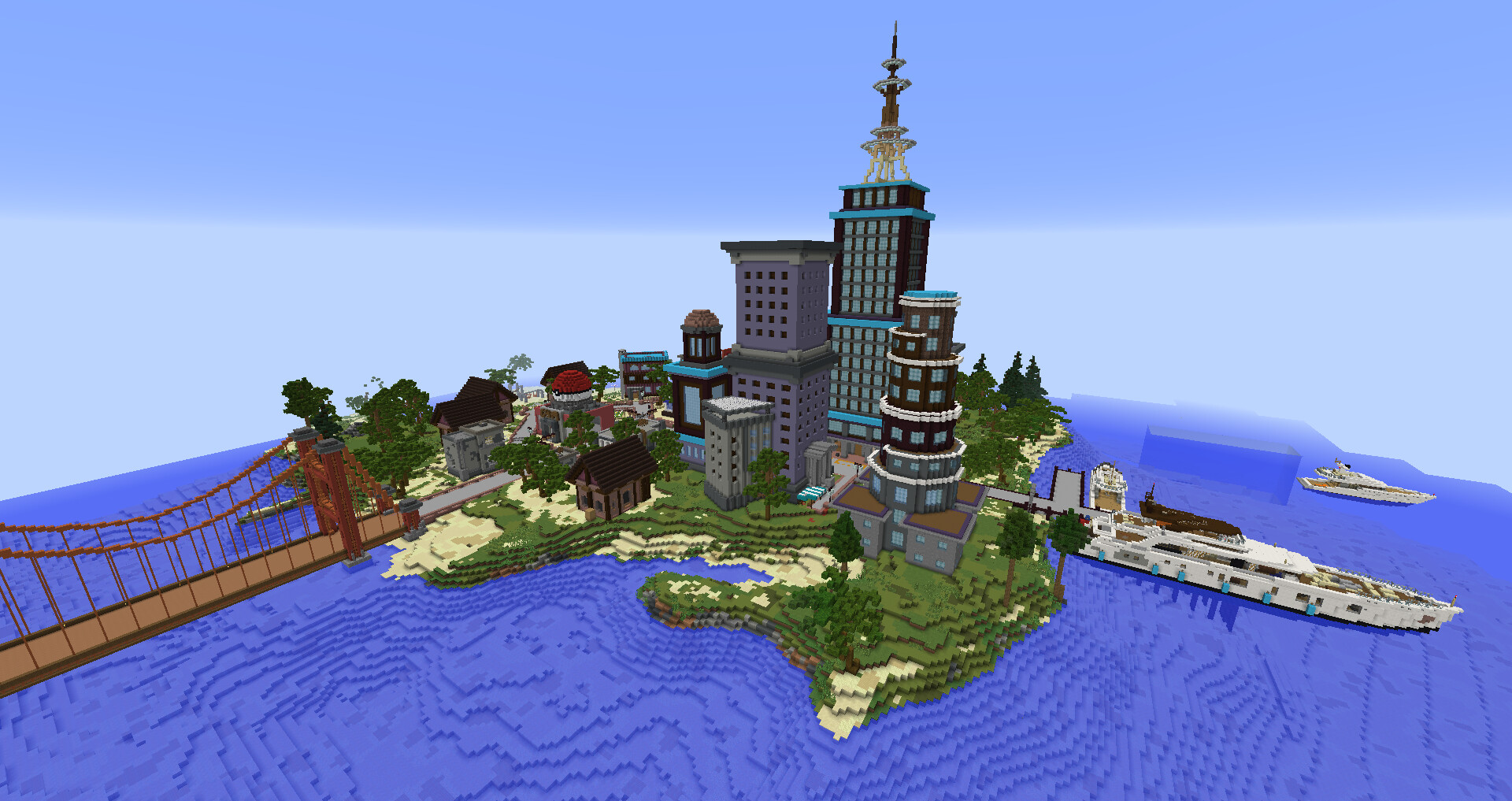 LARGE POKEMON ADVENTURE MAP Minecraft Map