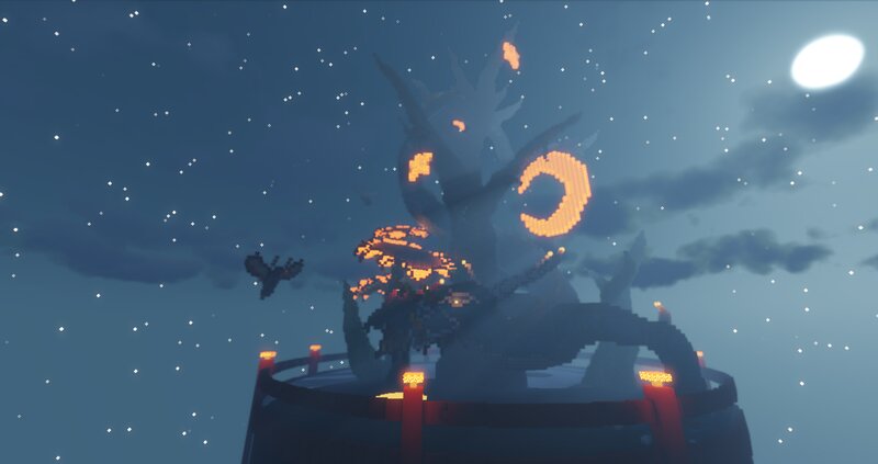 Traditional Japanese Dragon Minecraft Map