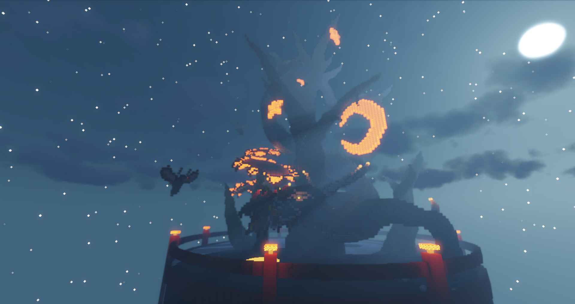 Traditional Japanese Dragon Minecraft Map