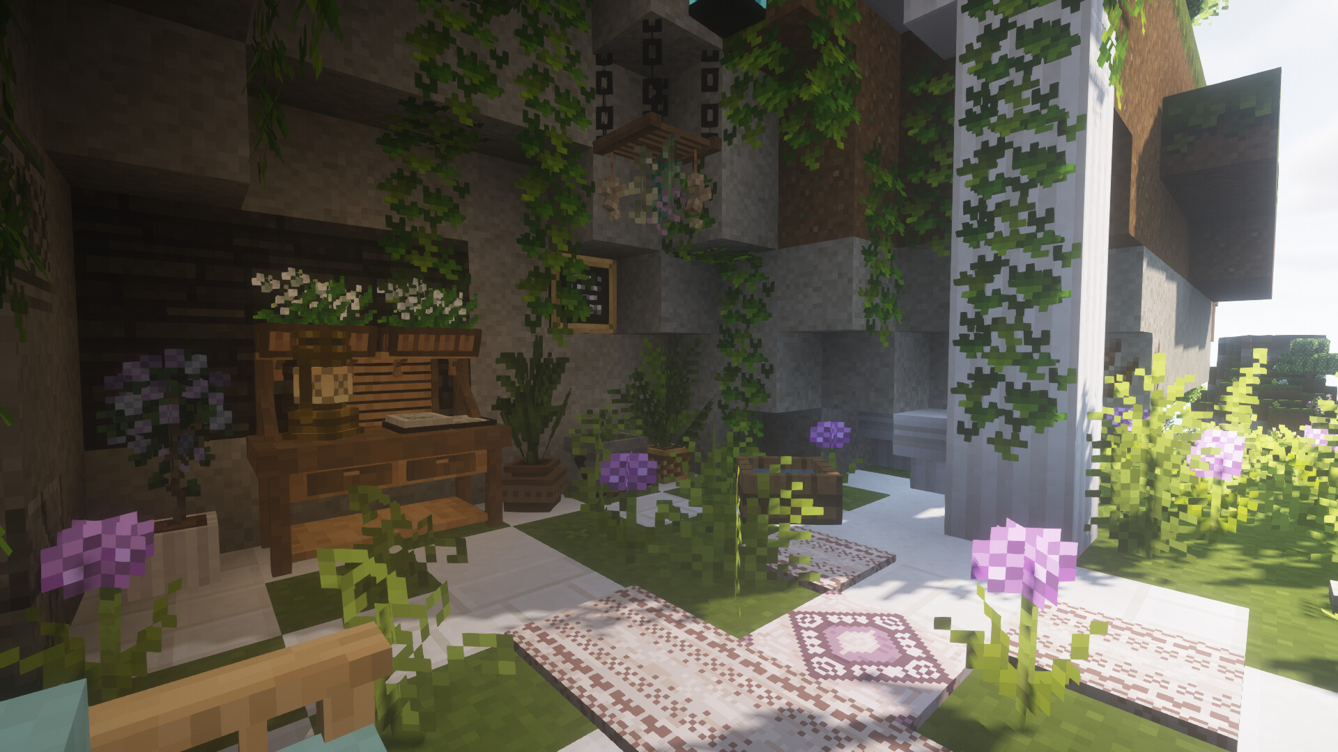 home in a ruin Minecraft Map