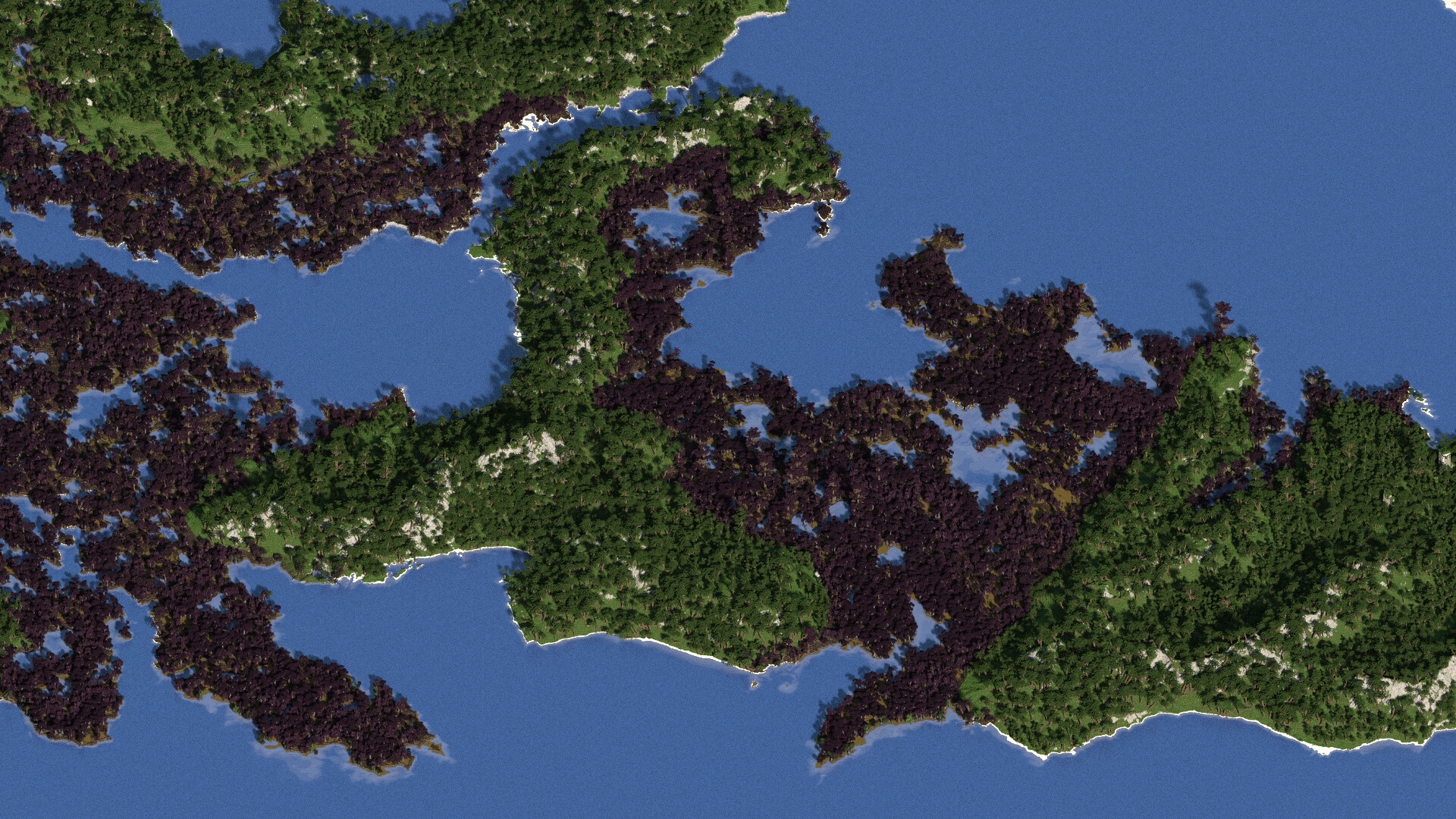 Adventure lands - 12000x12000 [WorldPainter] Minecraft Map