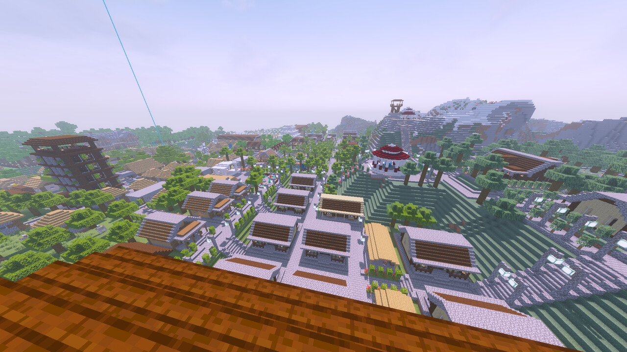 Custom Survival Village / City Minecraft Map