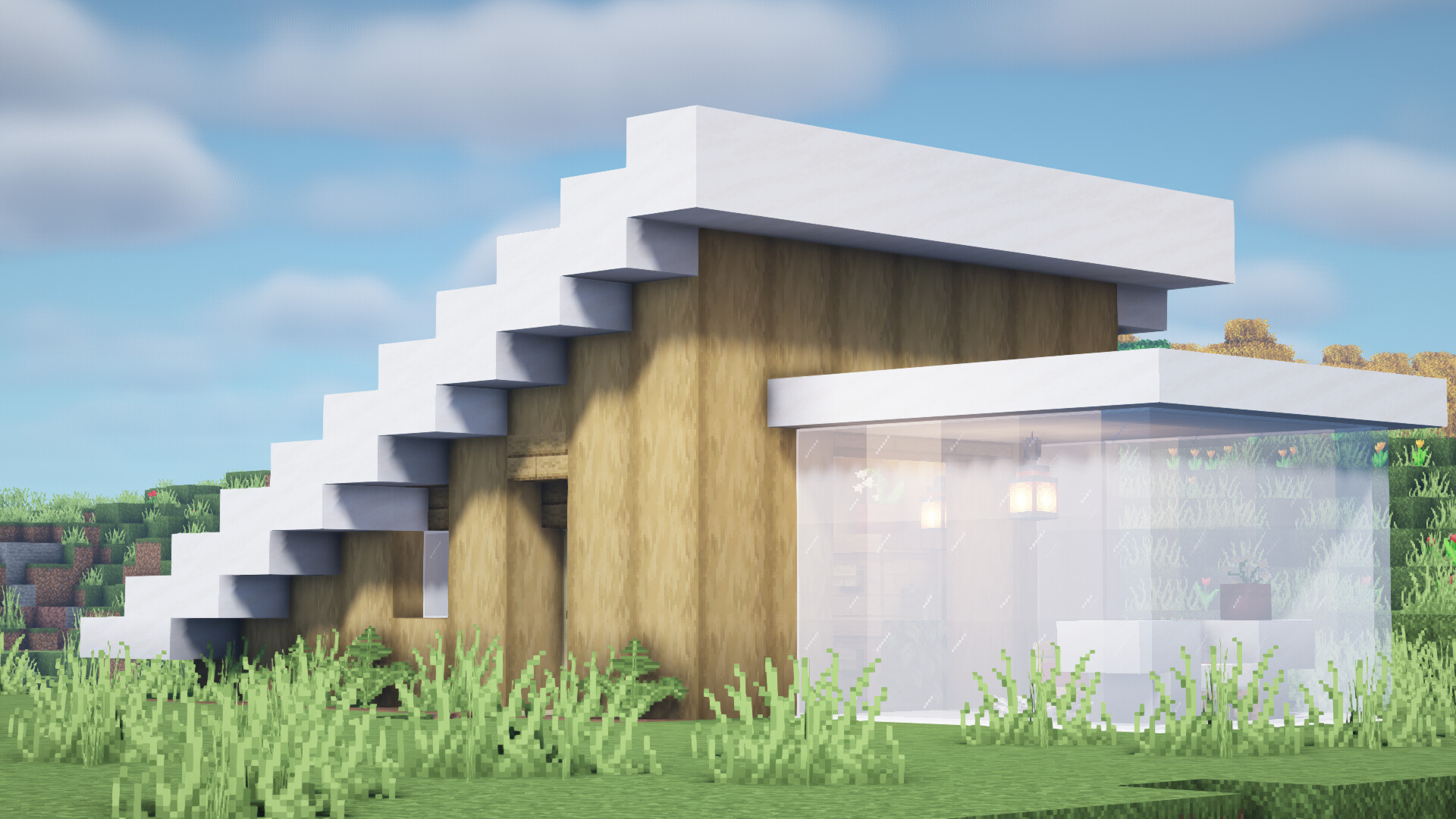 Simple Cozy Modern House : ) Minecraft Map