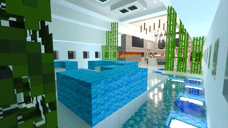 private 747 (redesigned) Minecraft Map