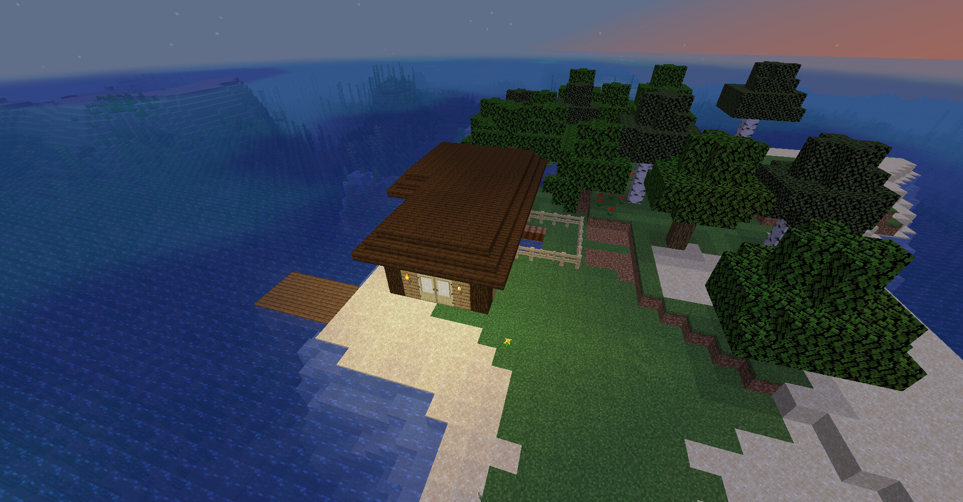 Simple Starter House Minecraft Map