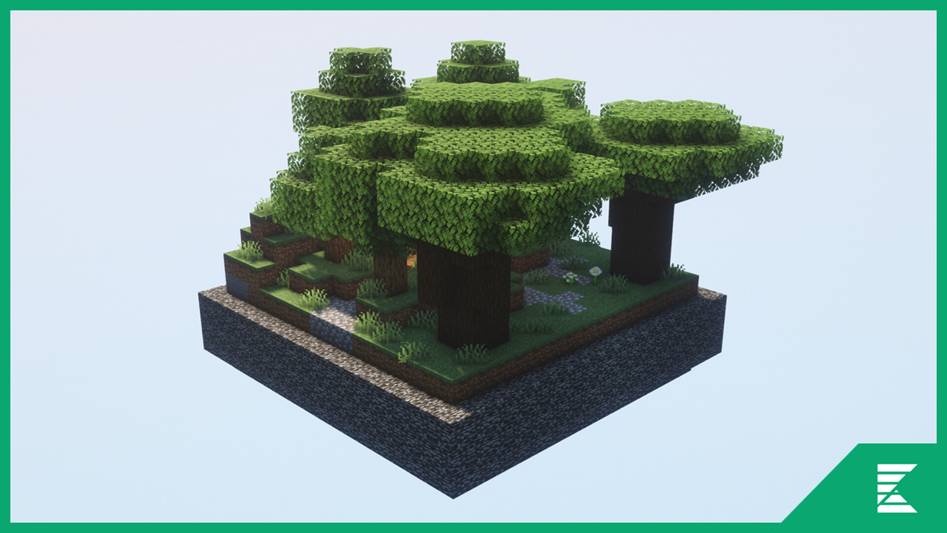 Minecraft Earth: SecludedMine Buildplate Minecraft Map