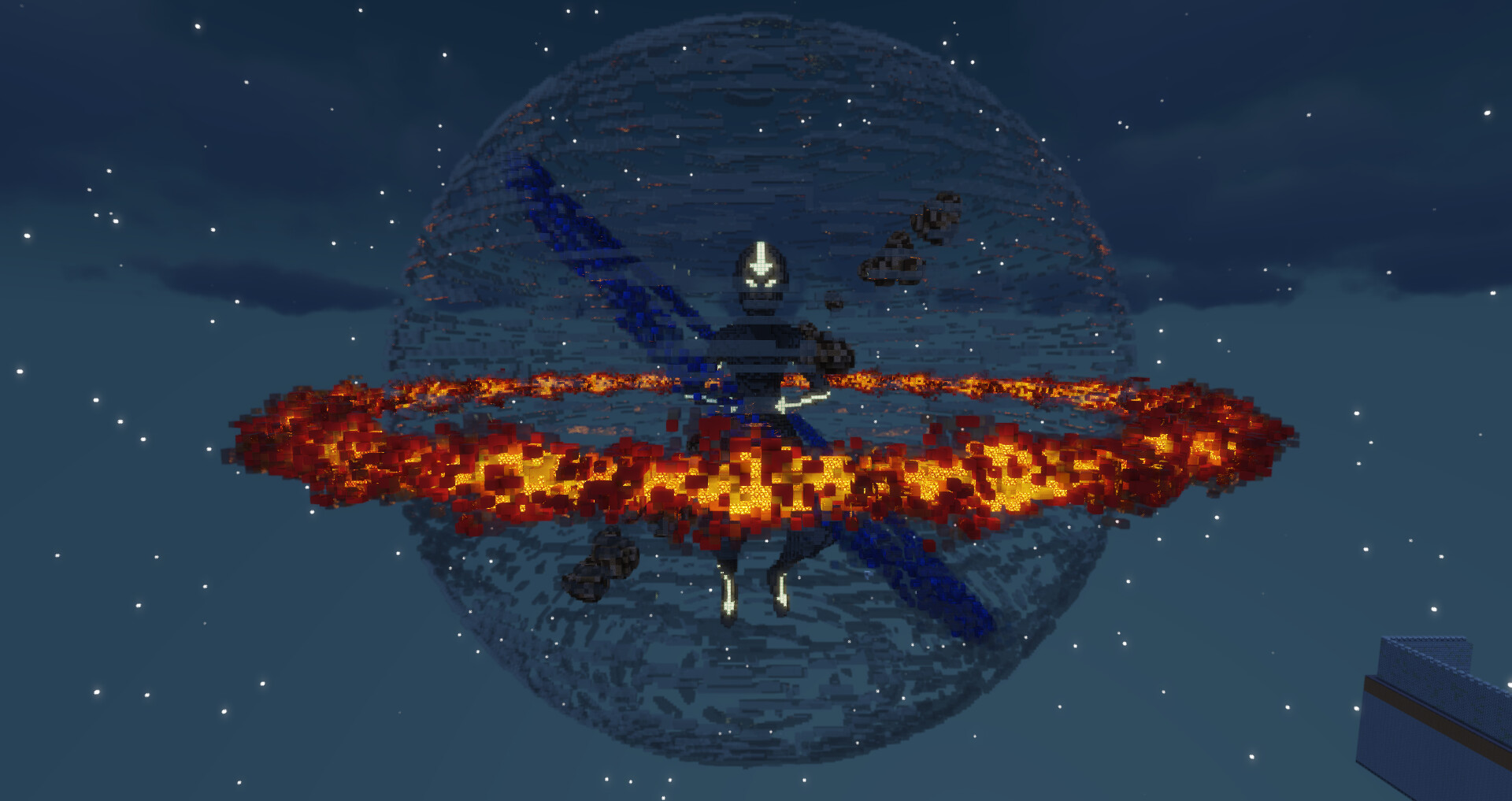 Avatar State Aang Minecraft Map