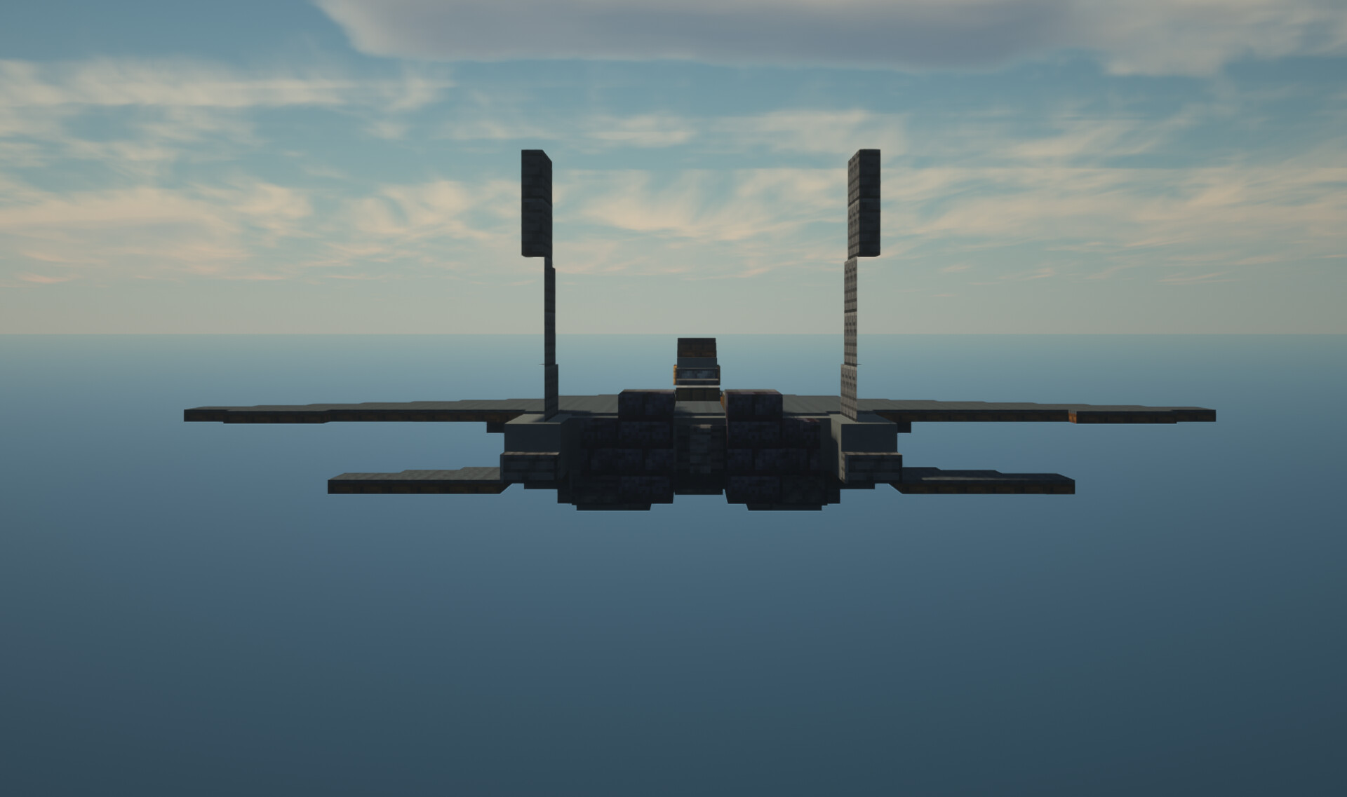 F-15E Strike Eagle 1.5:1 scale Minecraft Map