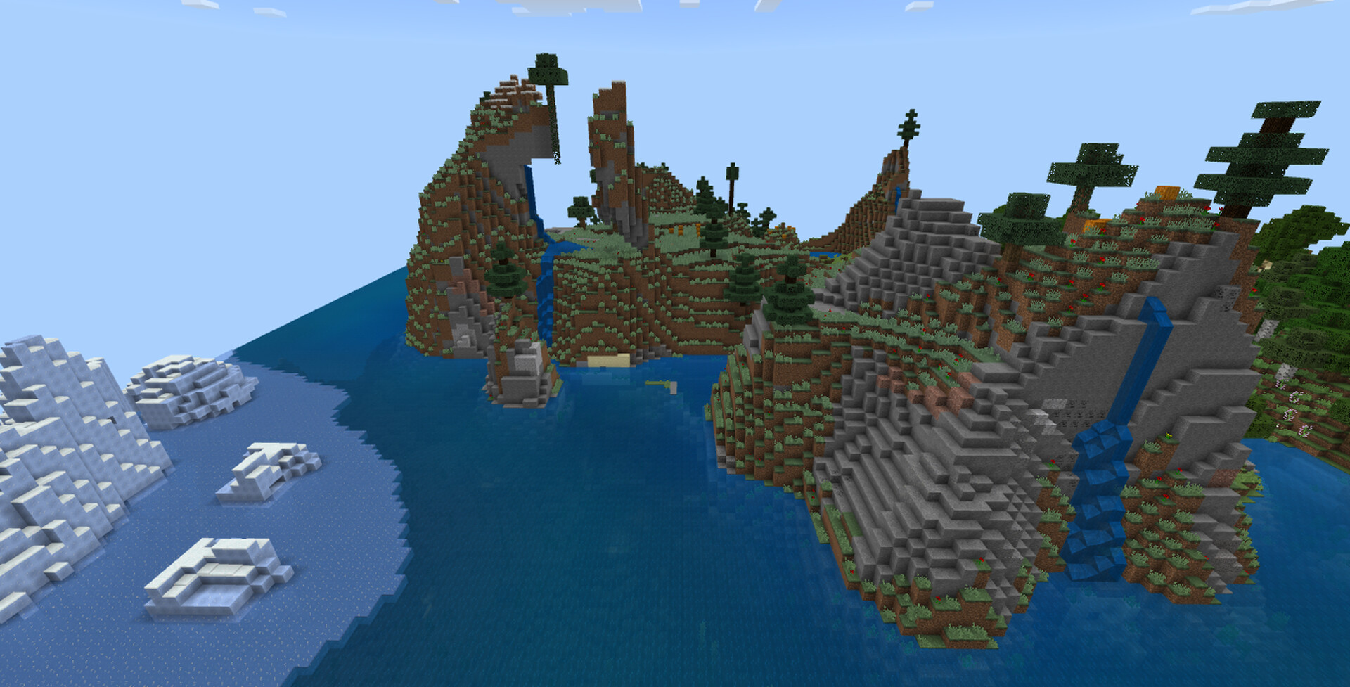 Custom Minecraft Bedrock Edition 1.17.41+ Old Format World Minecraft Map