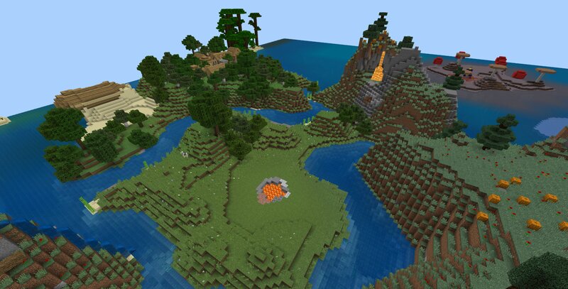 Custom Minecraft Bedrock Edition 1.17.41+ Old Format World Minecraft Map