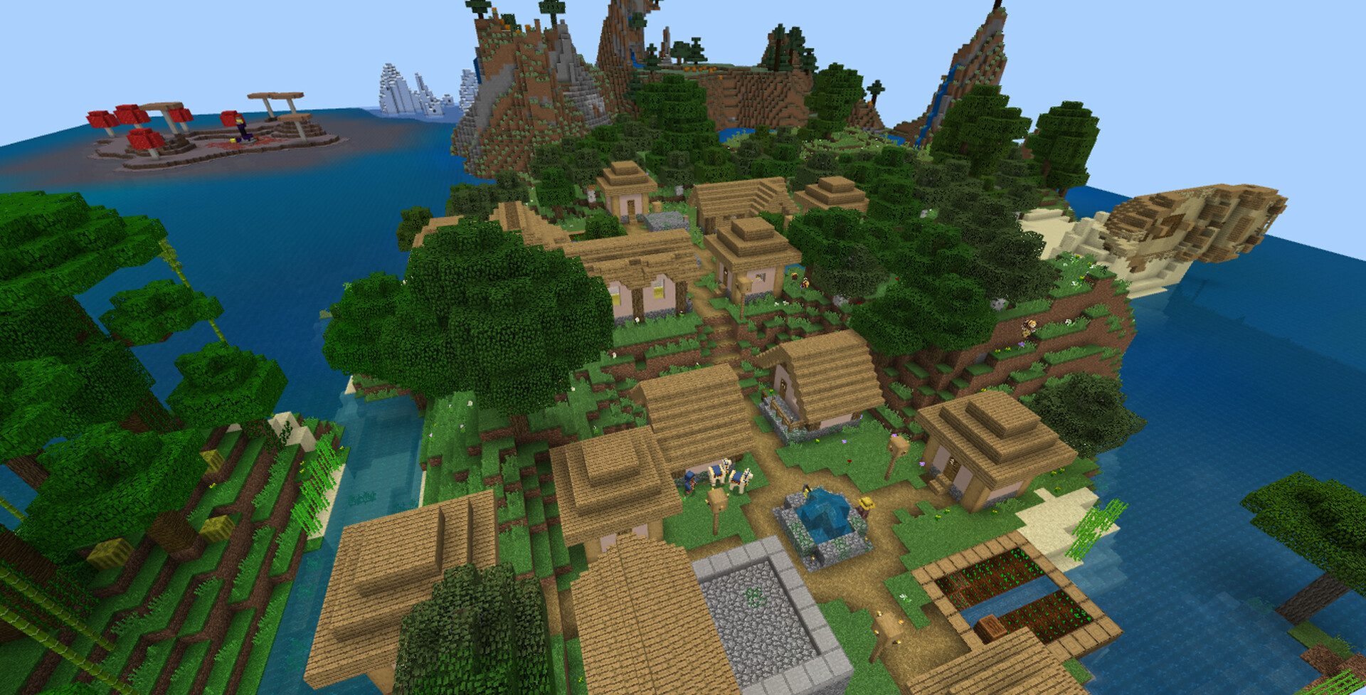 Custom Minecraft Bedrock Edition 1.17.41+ Old Format World Minecraft Map