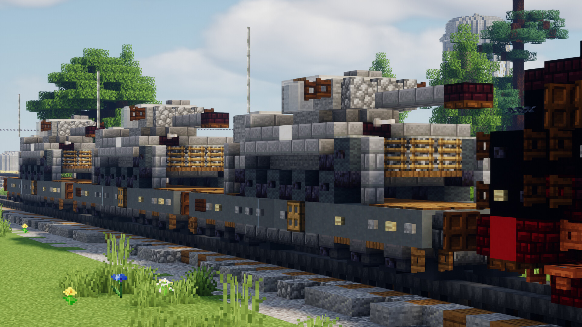 DRG BR Class 86 Steam Locomotive Minecraft Map