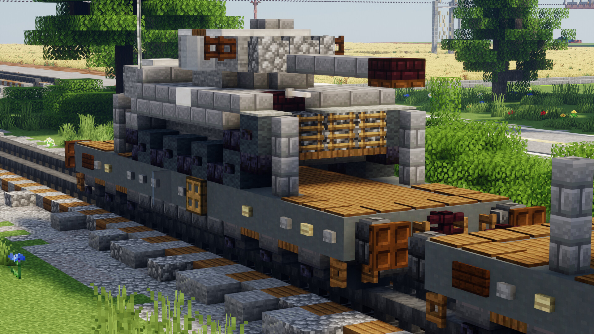 DRG BR Class 86 Steam Locomotive Minecraft Map