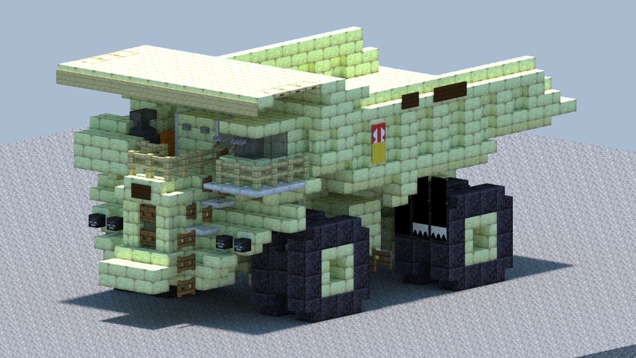 Euclid R210 Mining truck [With Download] Minecraft Map
