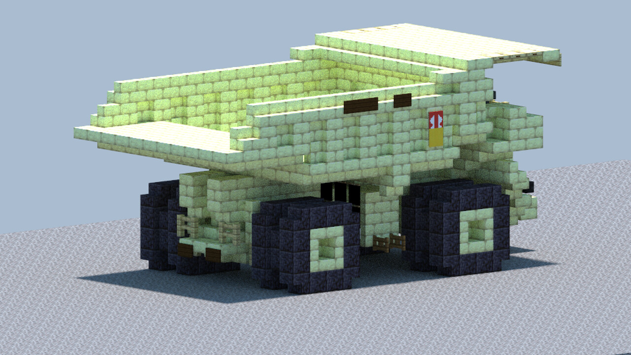 Euclid R210 Mining truck [With Download] Minecraft Map