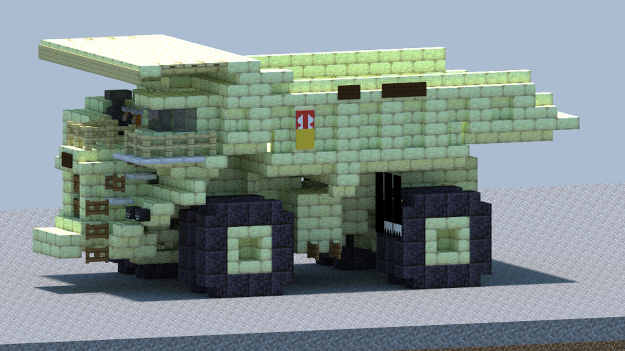 Euclid R210 Mining truck [With Download] Minecraft Map
