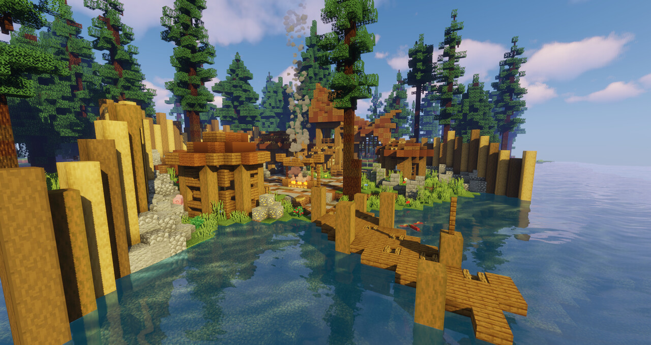 Bandit Outpost - Time-Lapse Minecraft Map