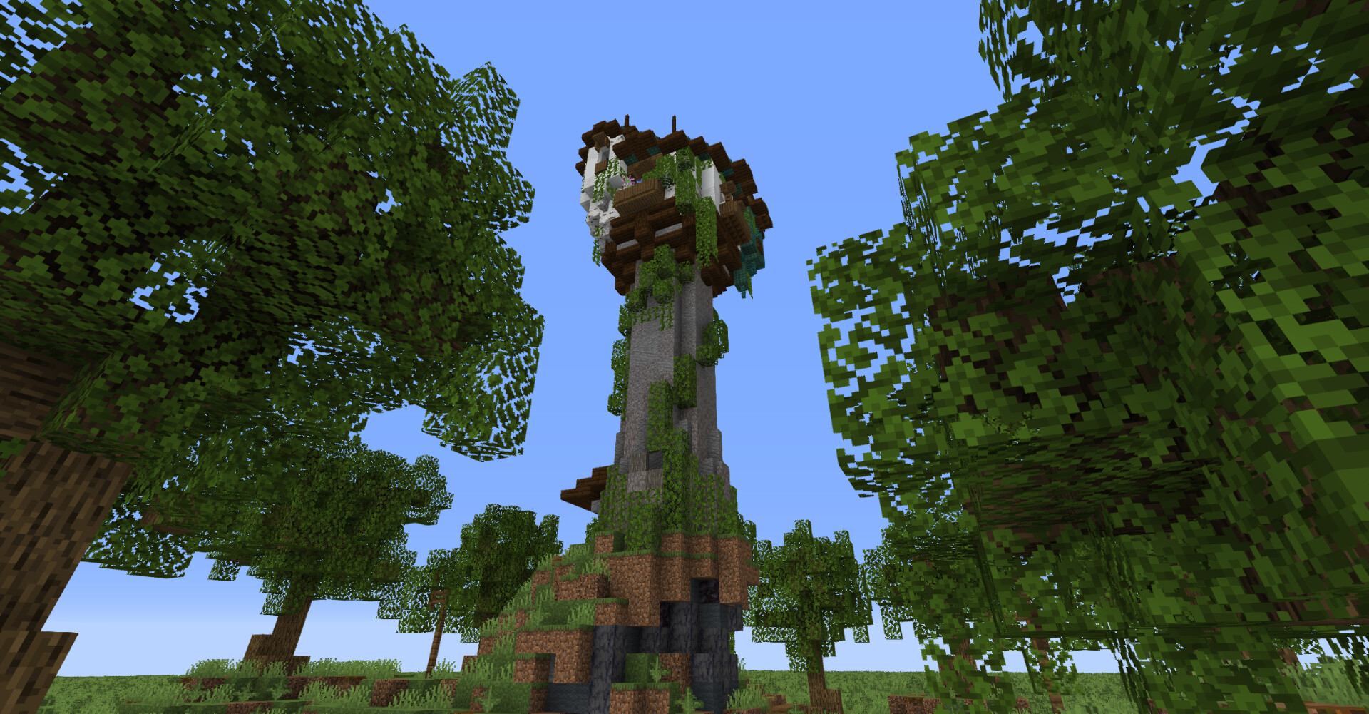 Small wizard/witch tower Minecraft Map