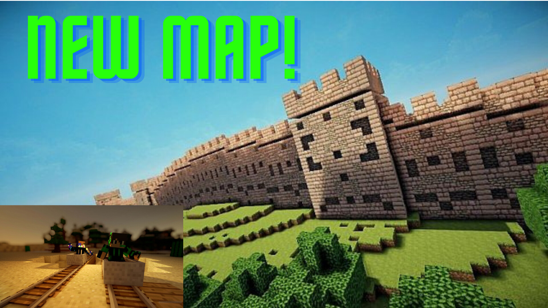 Wall of china Minecraft Map