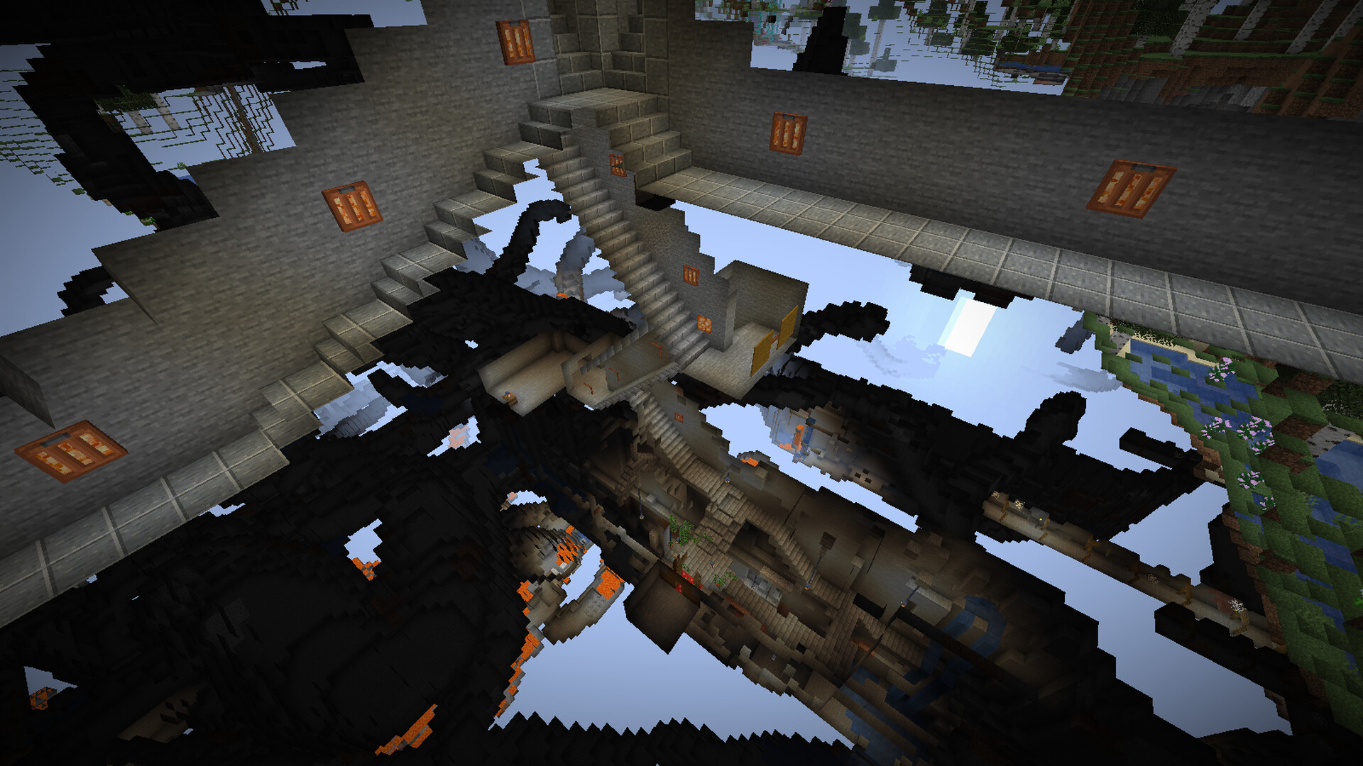 Detailed Medieval City Minecraft Map