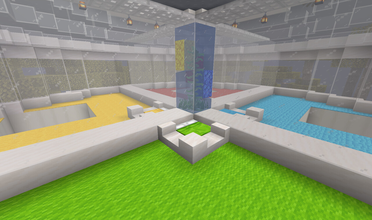 Freefall jump parcour Minecraft Map