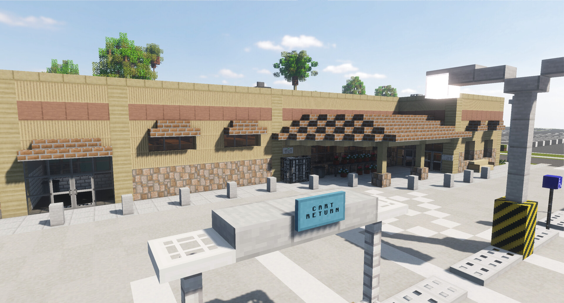 Bloky Foods Grocery Store - Greenfield Project Minecraft Map