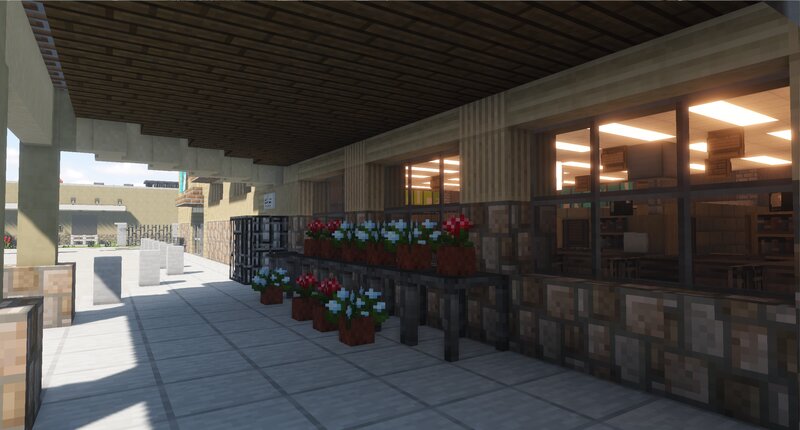 Bloky Foods Grocery Store - Greenfield Project Minecraft Map