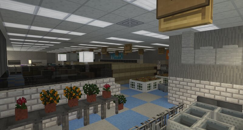 Bloky Foods Grocery Store - Greenfield Project Minecraft Map
