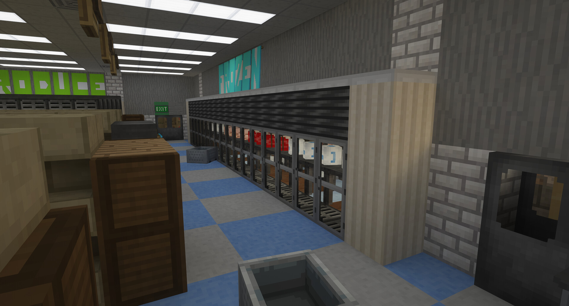 Bloky Foods Grocery Store - Greenfield Project Minecraft Map