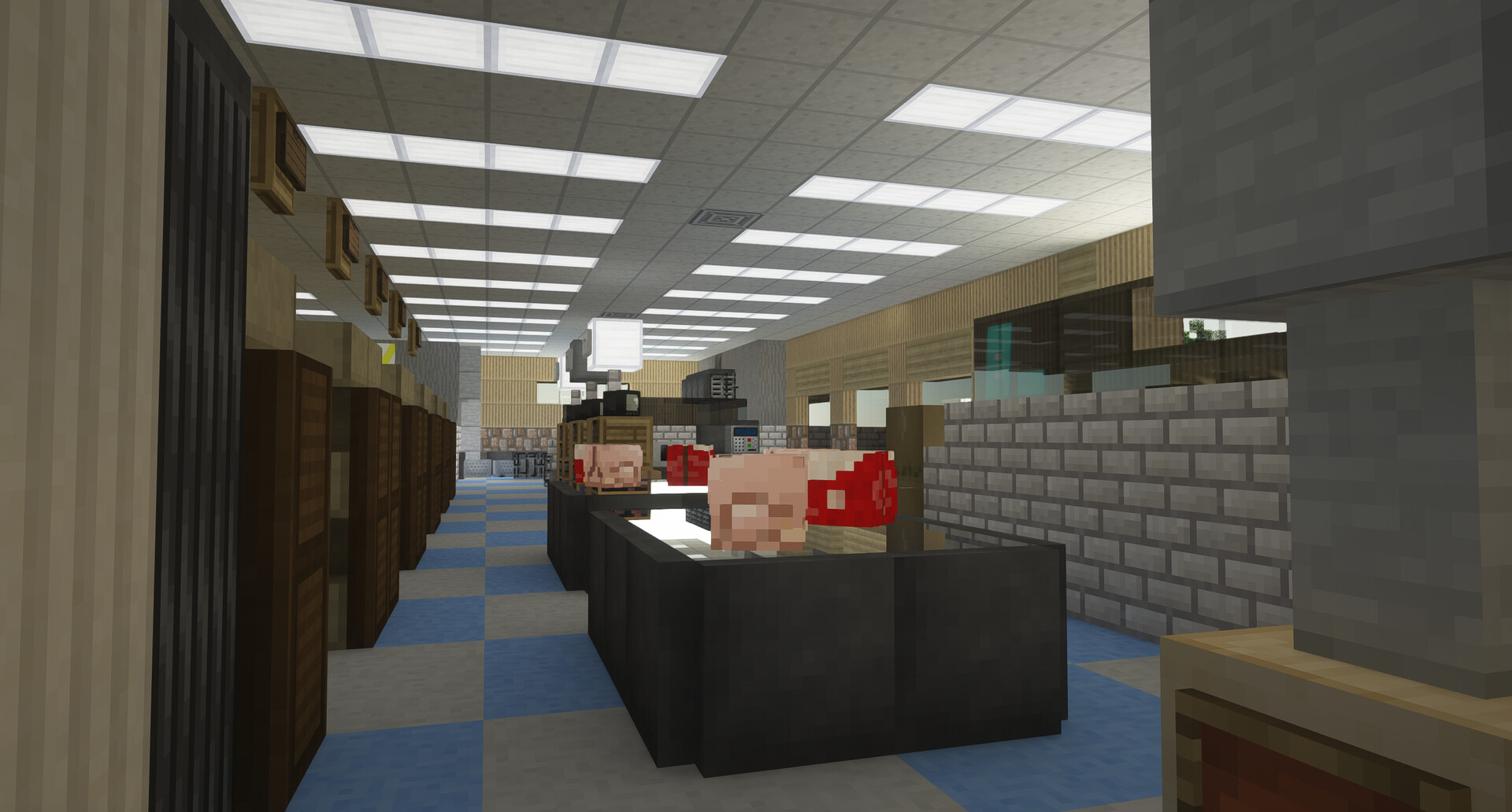 Bloky Foods Grocery Store - Greenfield Project Minecraft Map