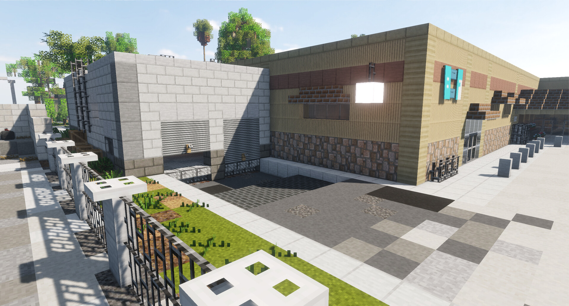 Bloky Foods Grocery Store - Greenfield Project Minecraft Map