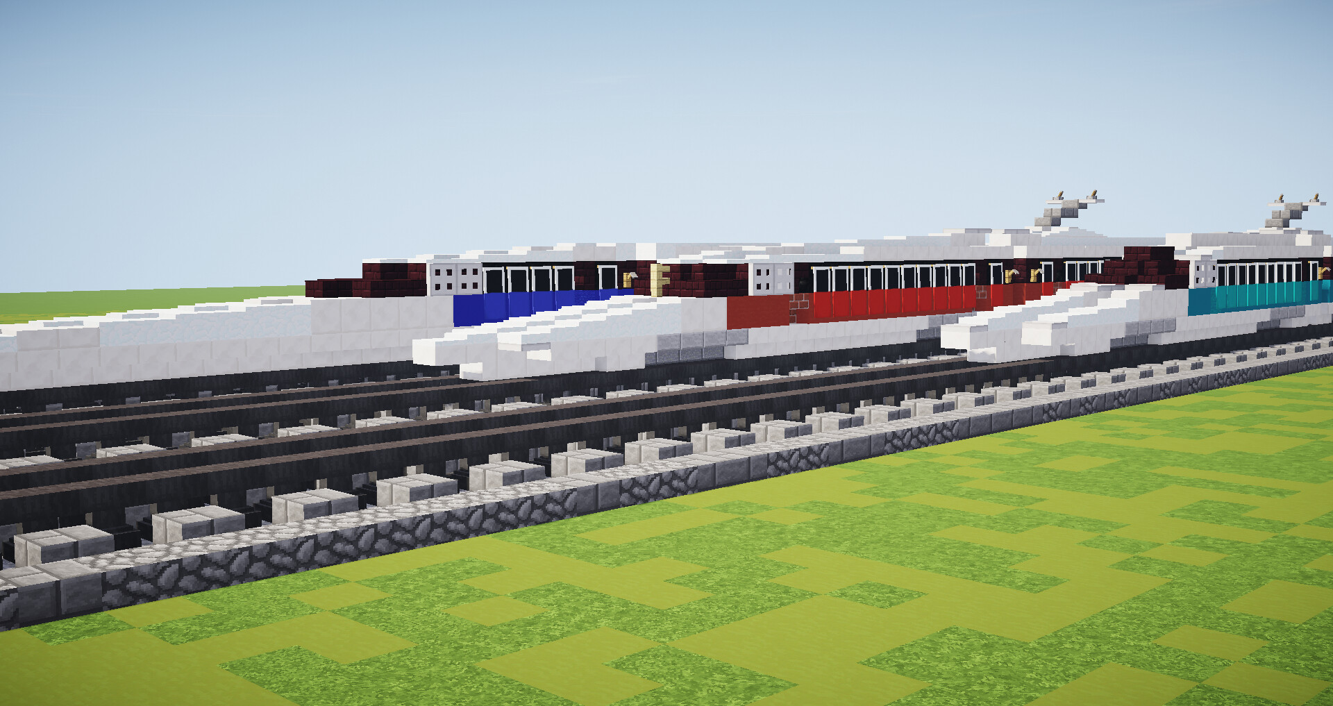 In 1:1, I present, train... (s) Minecraft Map