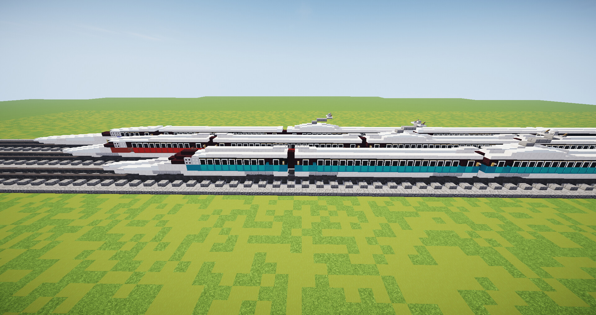In 1:1, I present, train... (s) Minecraft Map