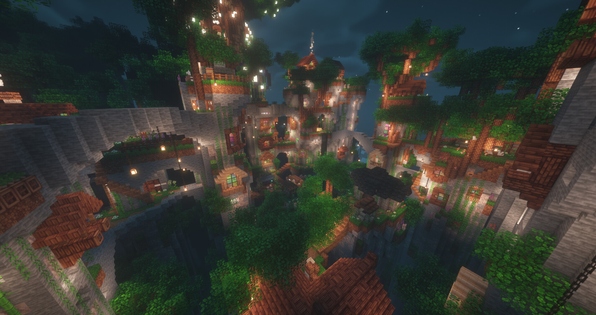 The Little Village of Botanica - Nvidia Event Minecraft Map