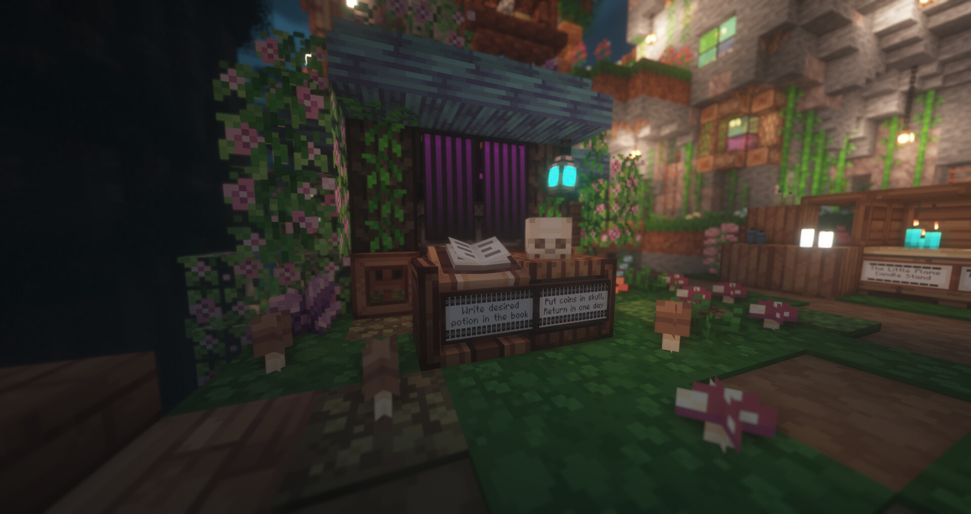 The Little Village of Botanica - Nvidia Event Minecraft Map