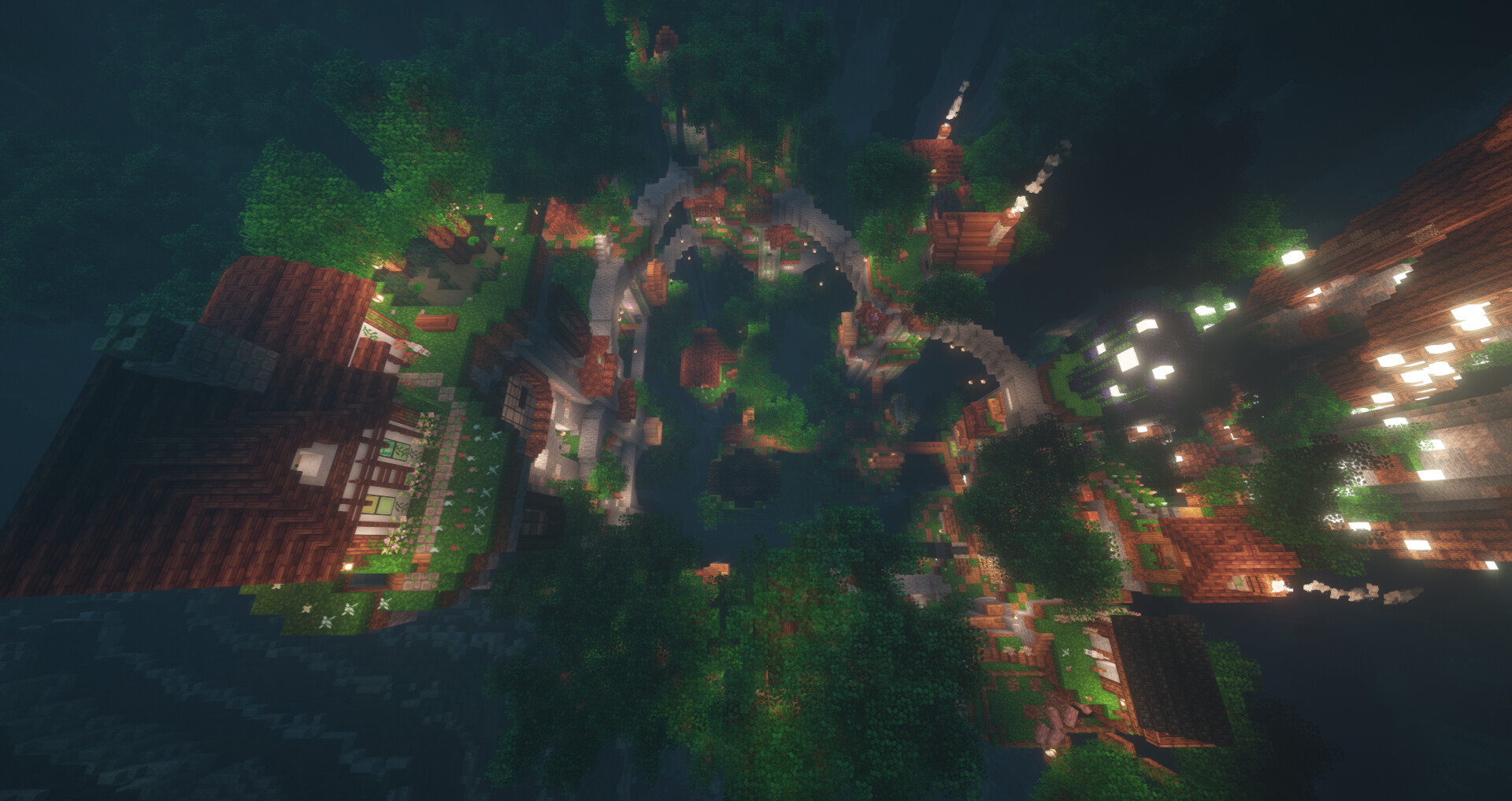 The Little Village of Botanica - Nvidia Event Minecraft Map