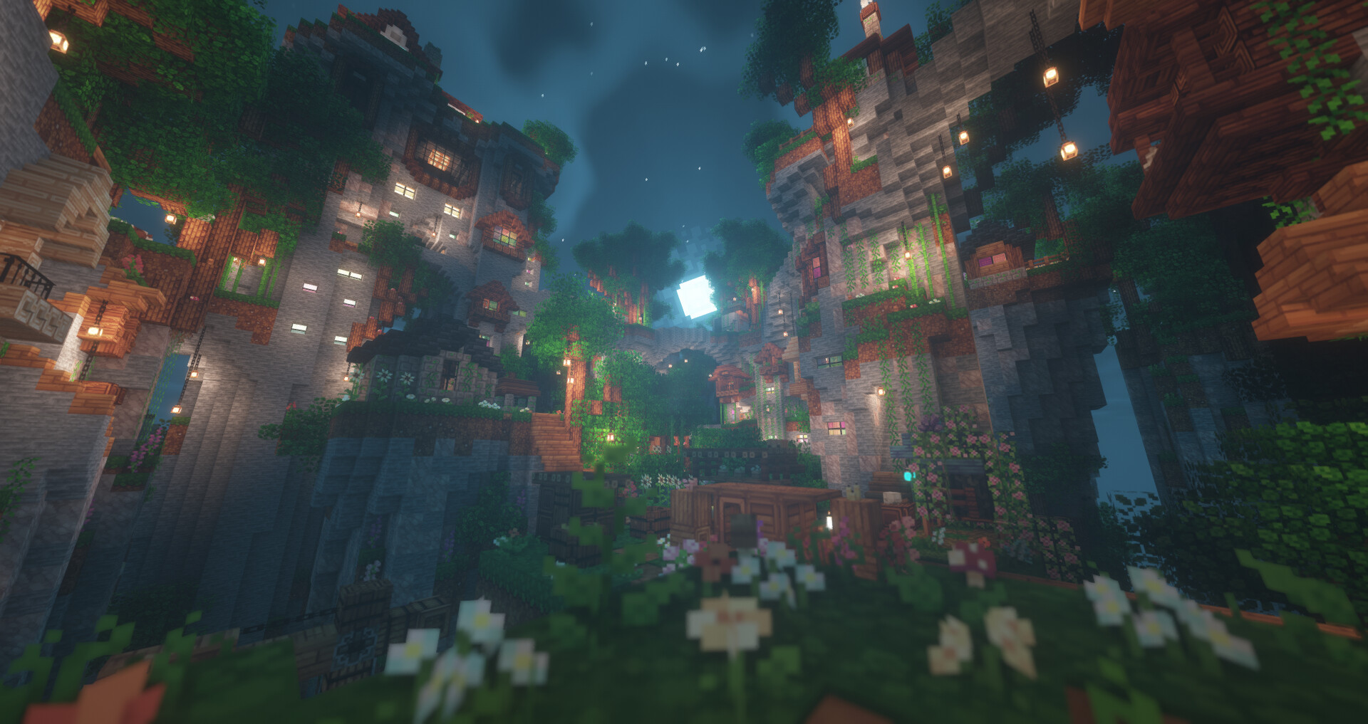 The Little Village of Botanica - Nvidia Event Minecraft Map