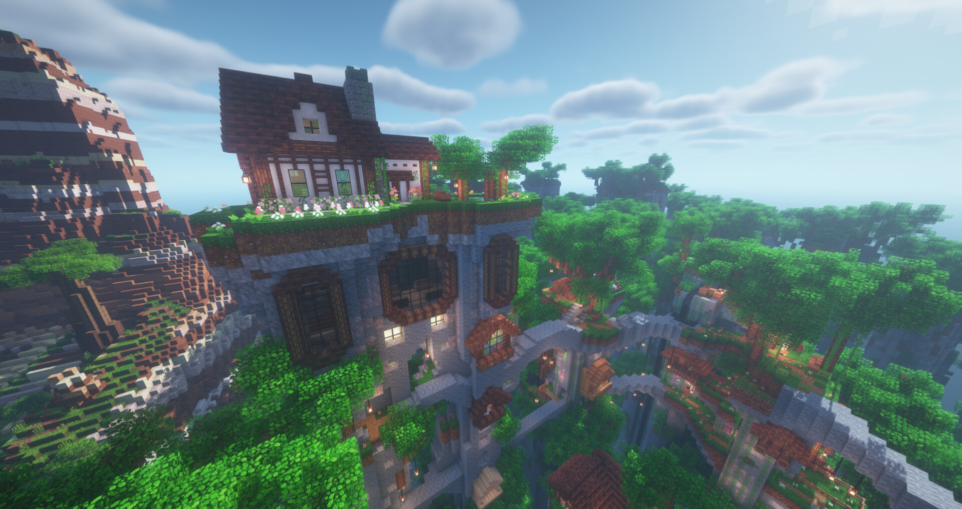 The Little Village of Botanica - Nvidia Event Minecraft Map