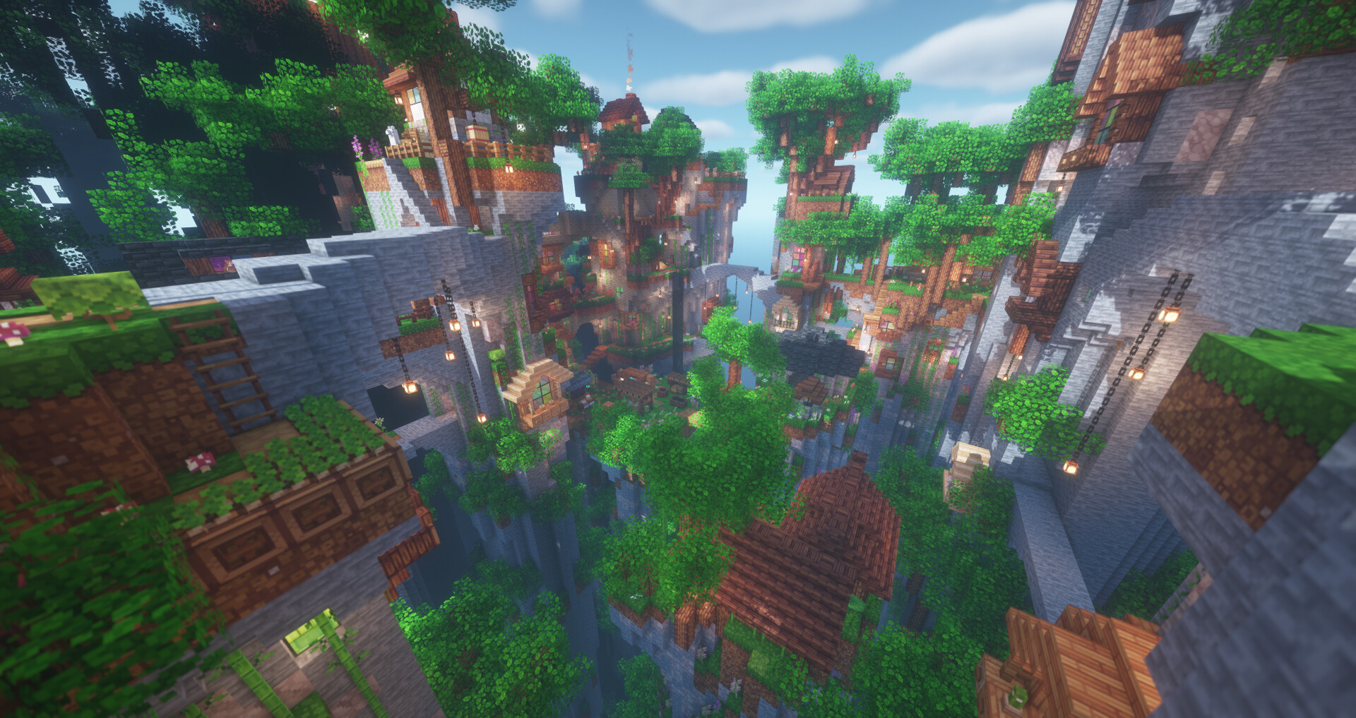 The Little Village of Botanica - Nvidia Event Minecraft Map