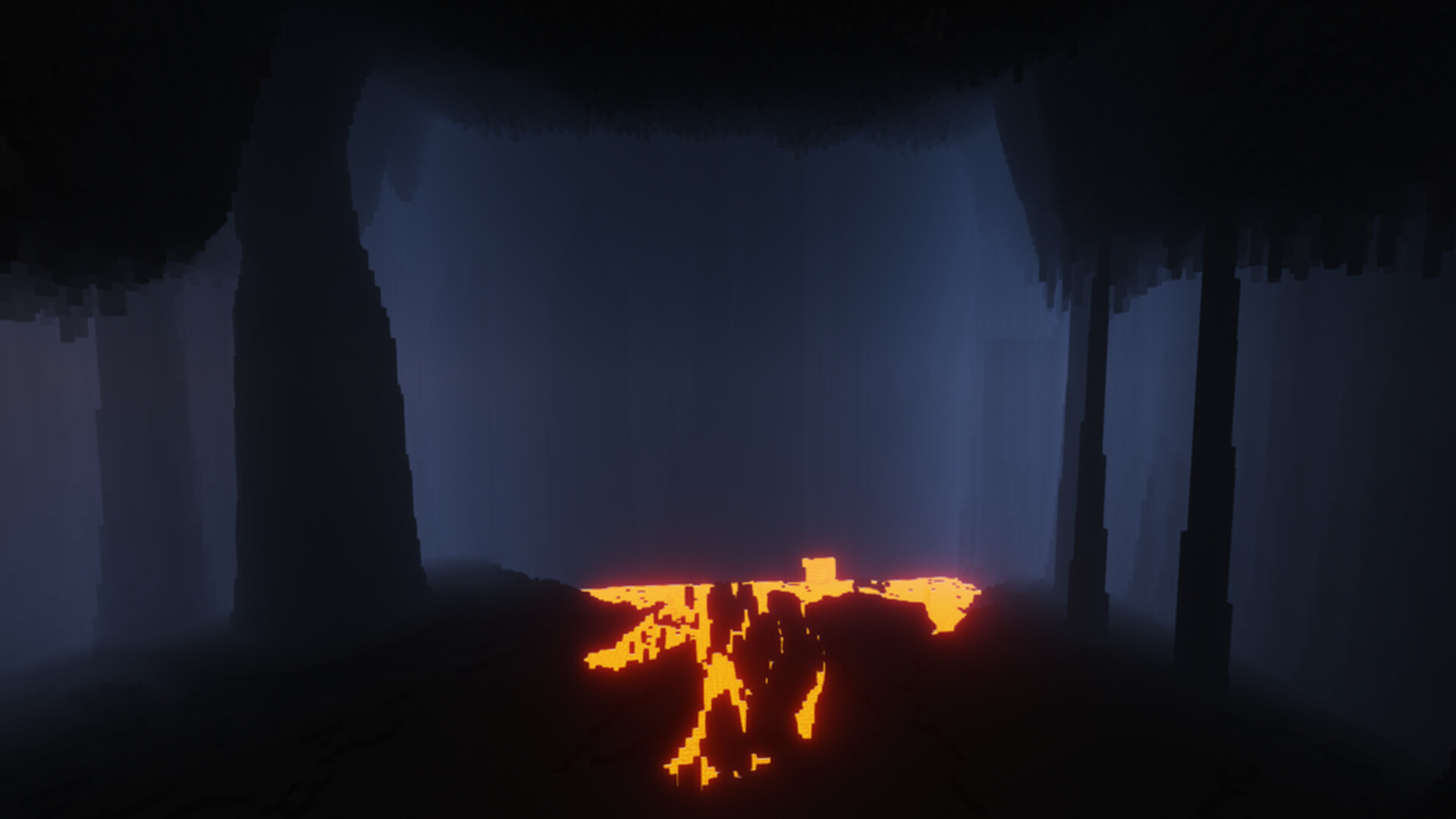 Customizable Cave Minecraft Map