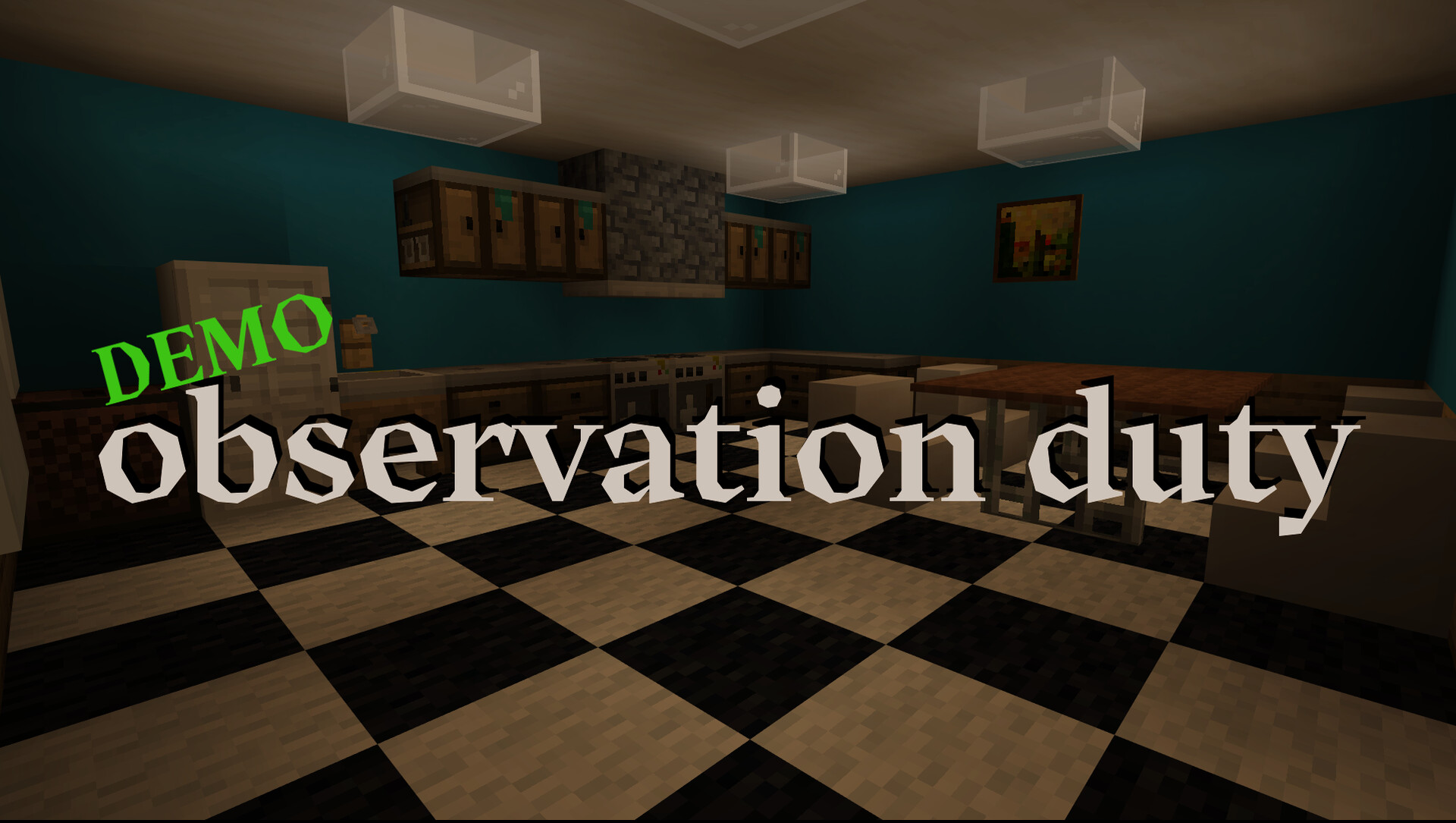 Observation Duty DEMO(FIXED) Minecraft Map