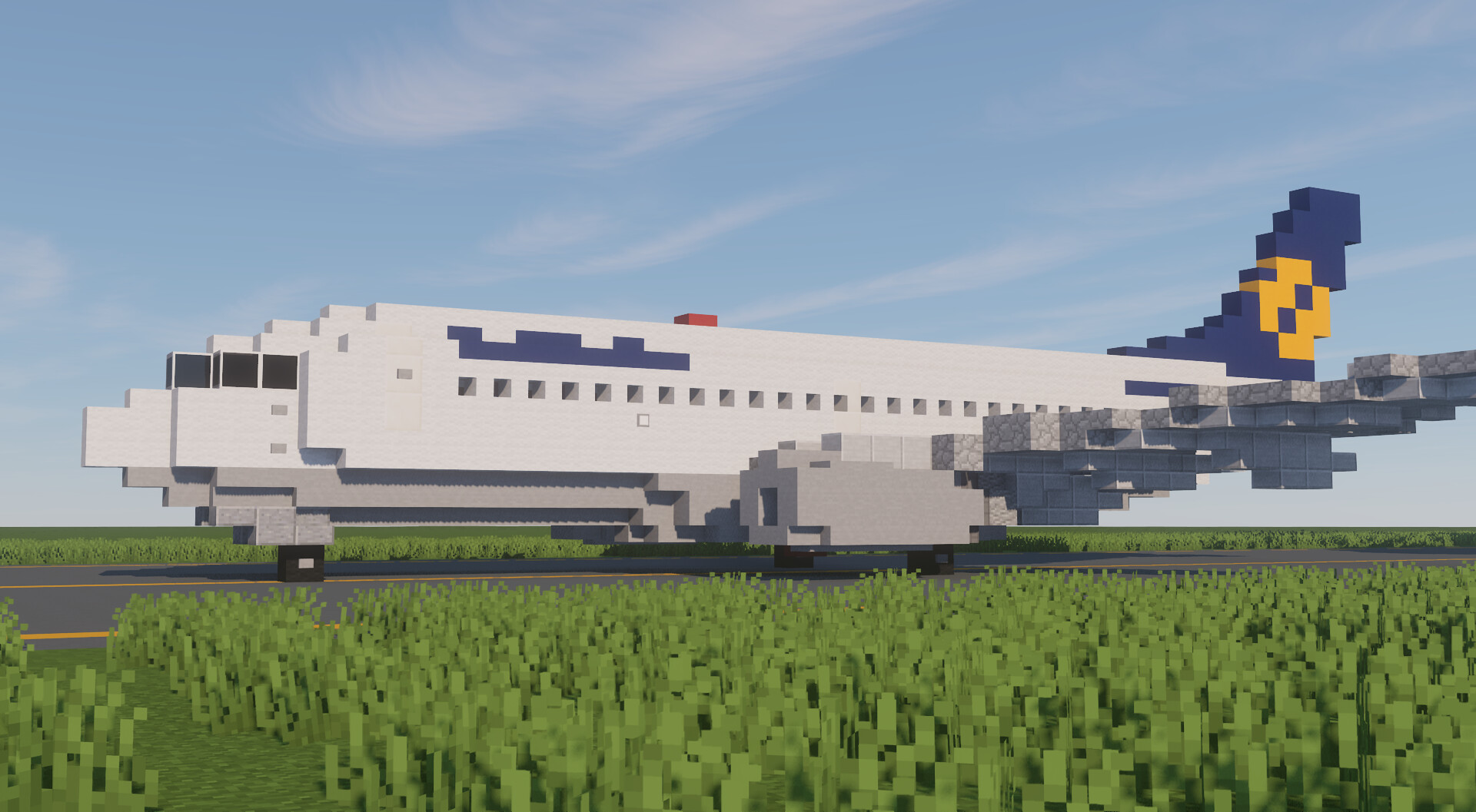 Boeing 737-300 DOWNLOAD Minecraft Map