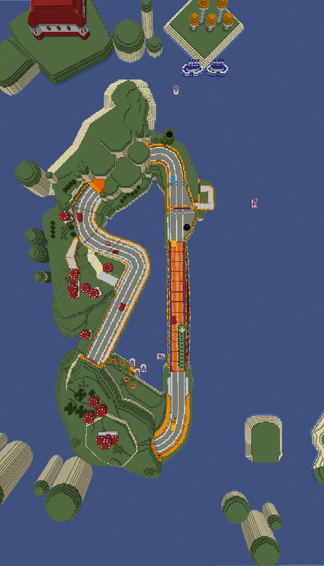 GCN Mushroom Bridge Minecraft Map